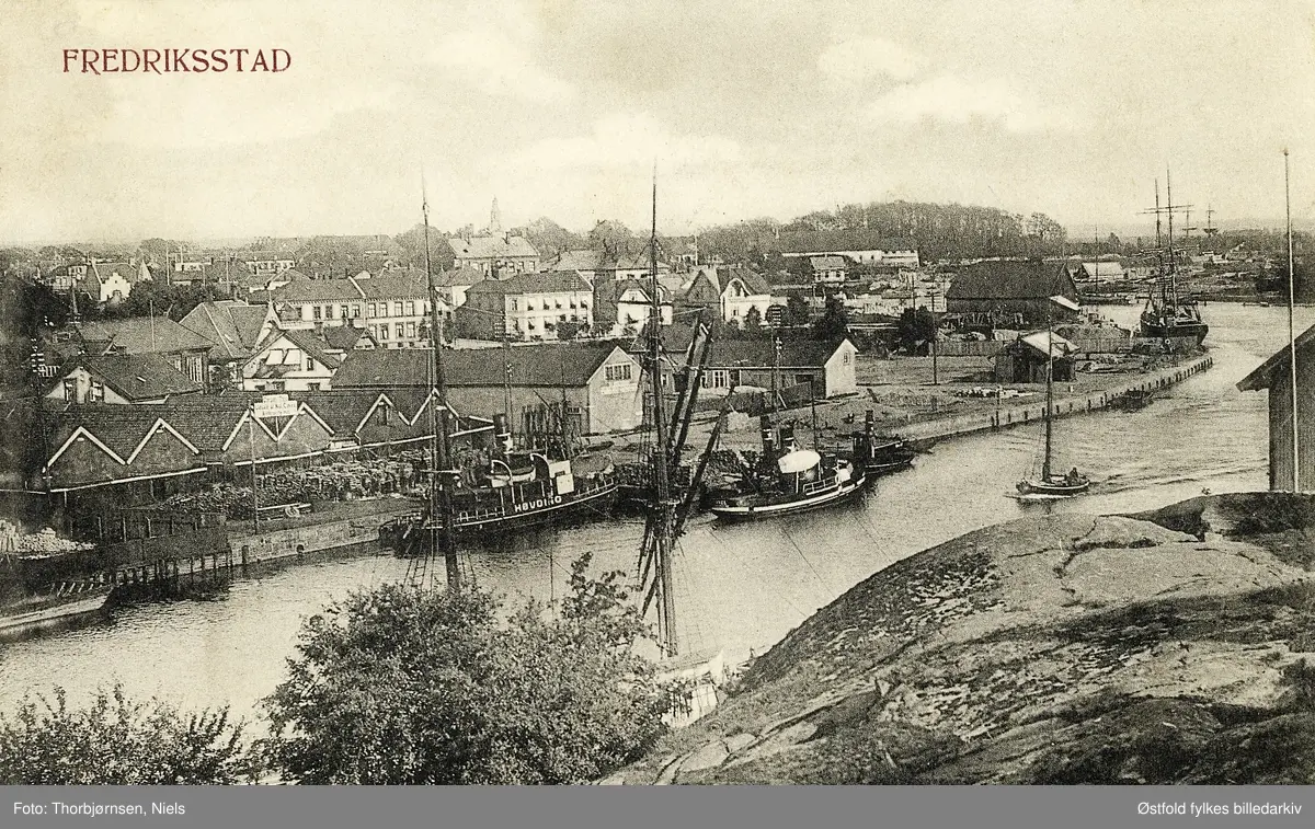 Fredriksstad - Østfold fylkes billedarkiv / DigitaltMuseum