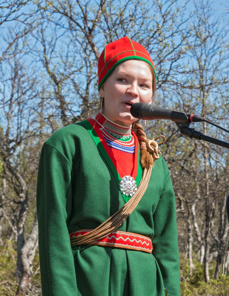 Åpning av Daniel Mortensons vinterboplass ved Kjerran på Valdalsfjellet ...