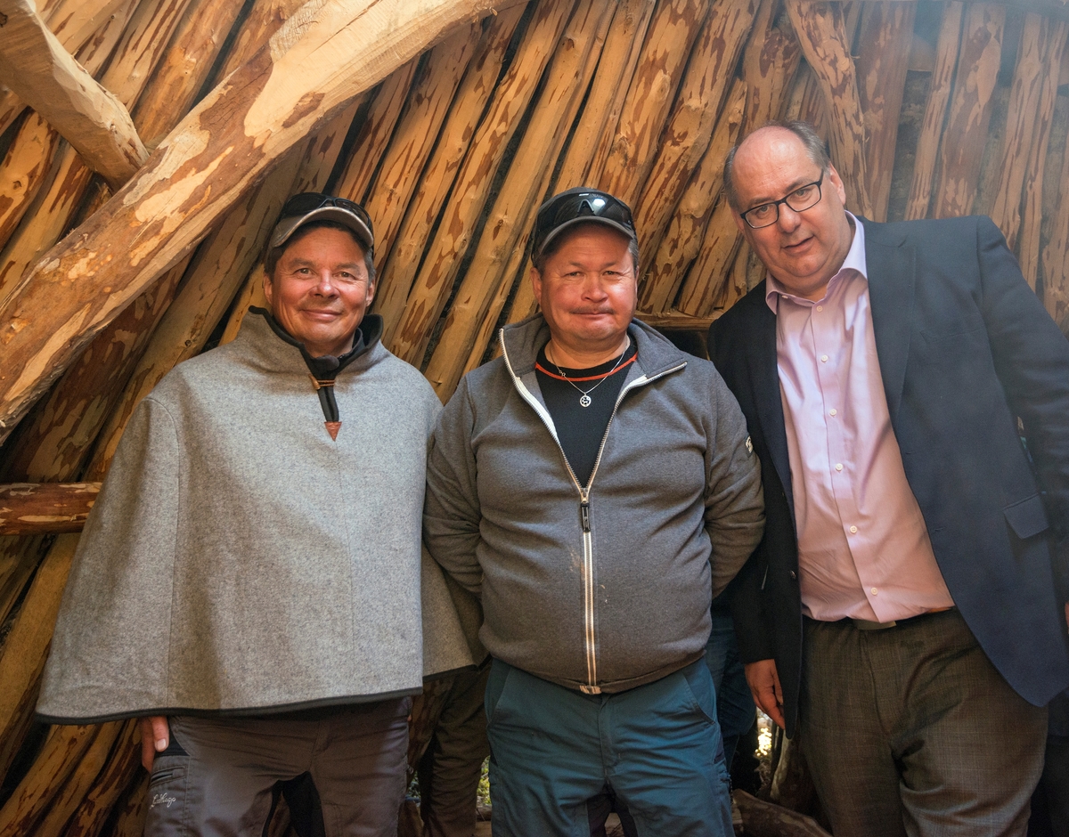 Åpning av Daniel Mortensons vinterboplass ved Kjerran på Valdalsfjellet ...