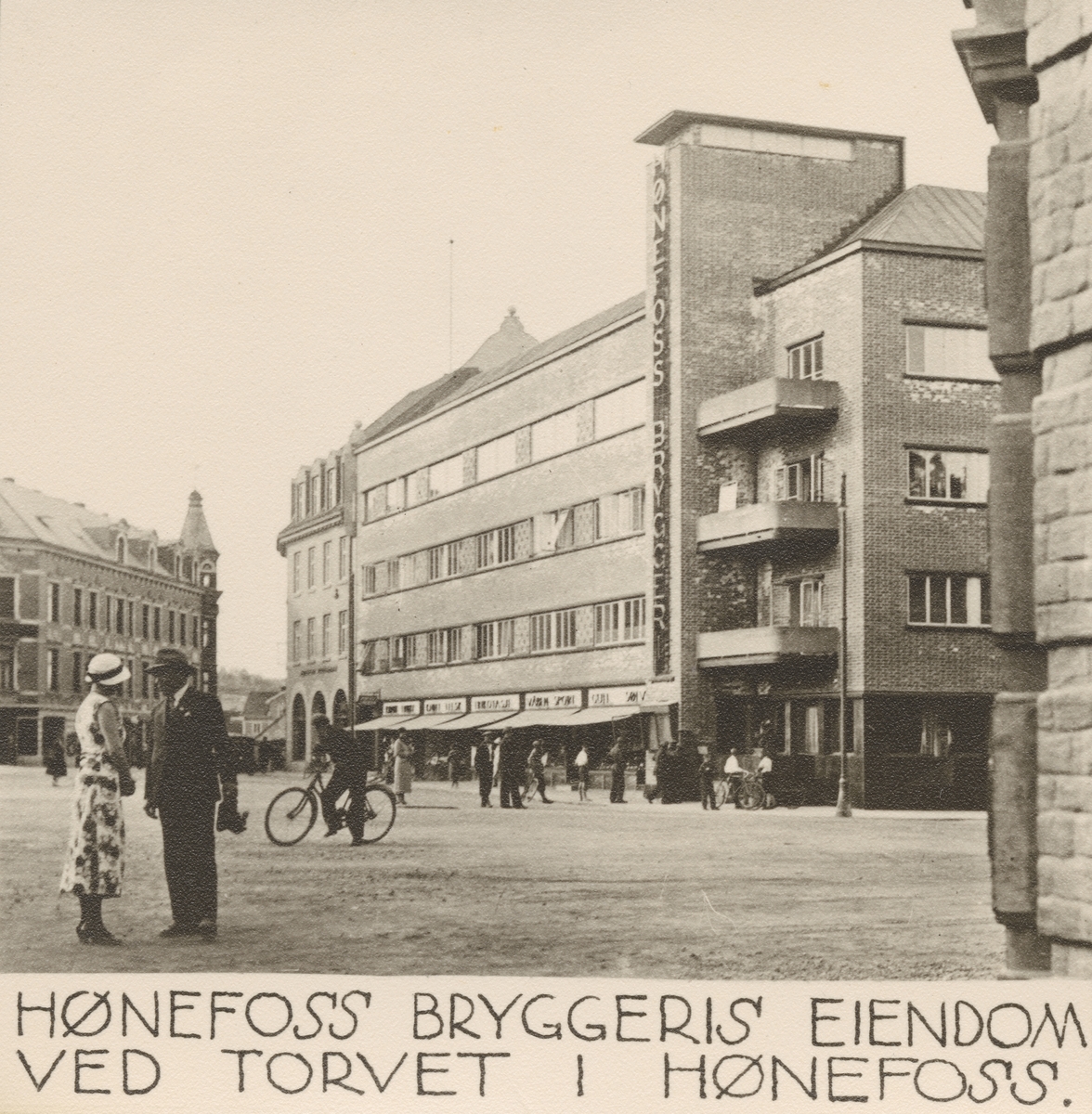 Hønefoss bryggeri [Fotografi] - Nasjonalmuseet, arkitektursamlingene ...