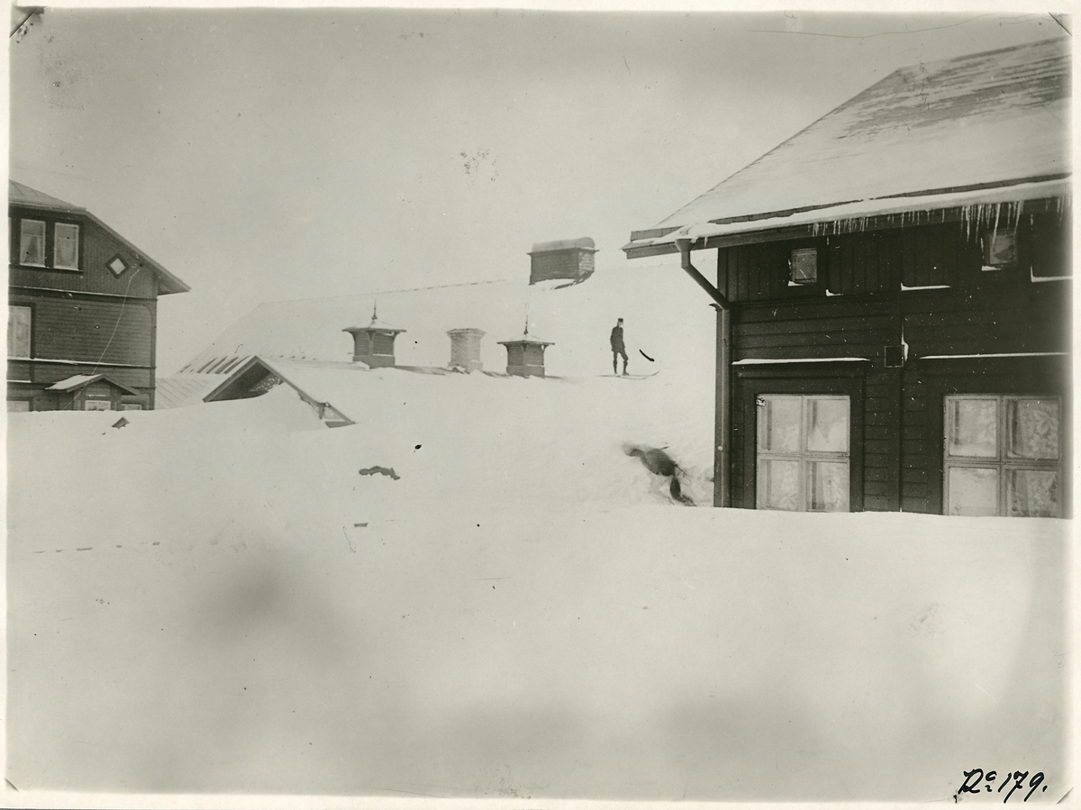 Storlien station. - Järnvägsmuseet / DigitaltMuseum