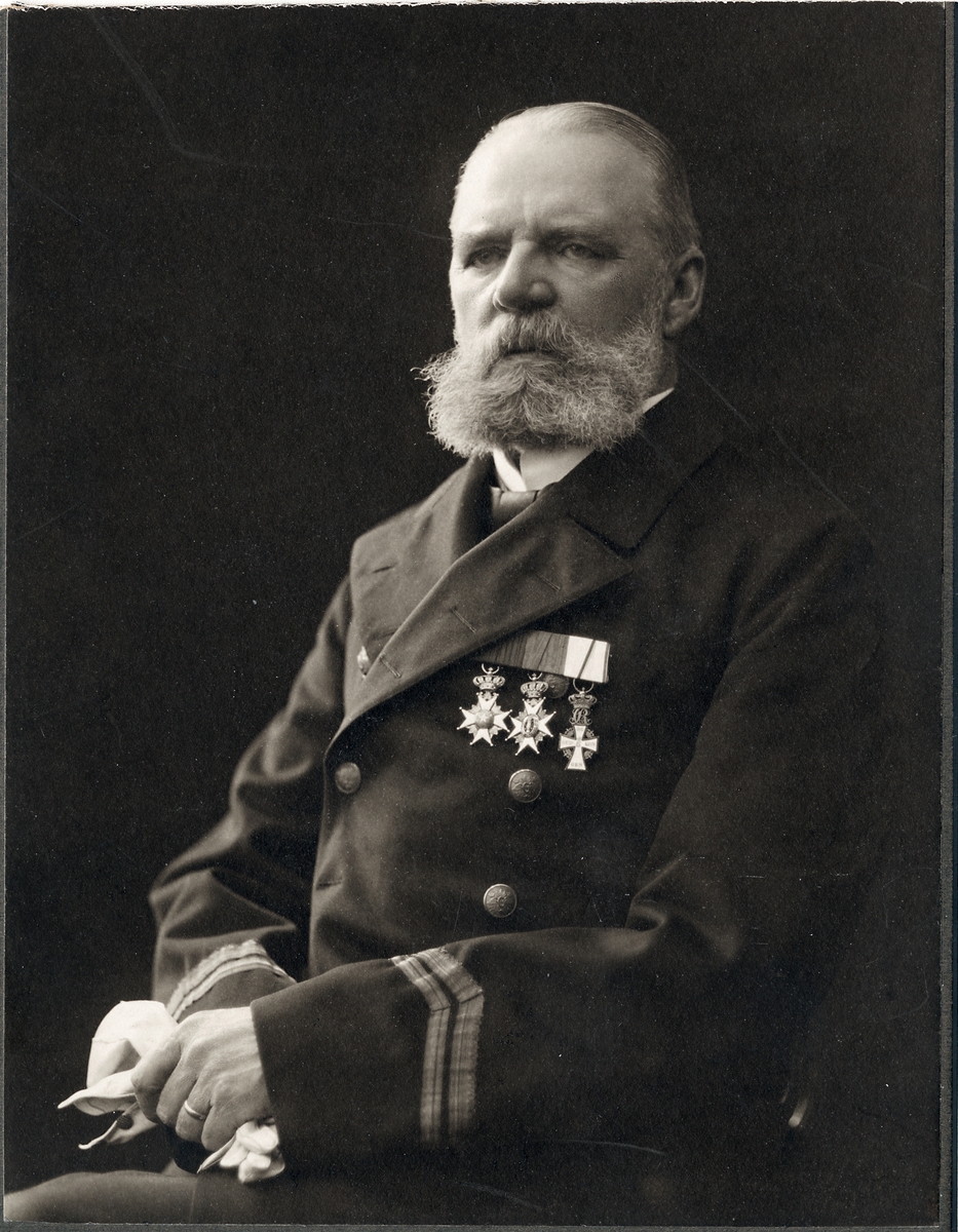 Adolf Taube, trafikdirektör. - Järnvägsmuseet / DigitaltMuseum