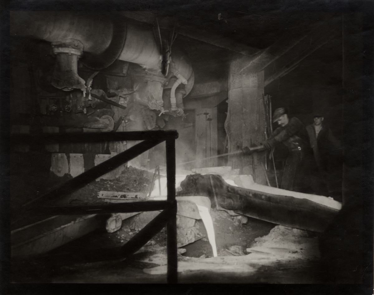 Elektrisk masugn - Tekniska museet / DigitaltMuseum