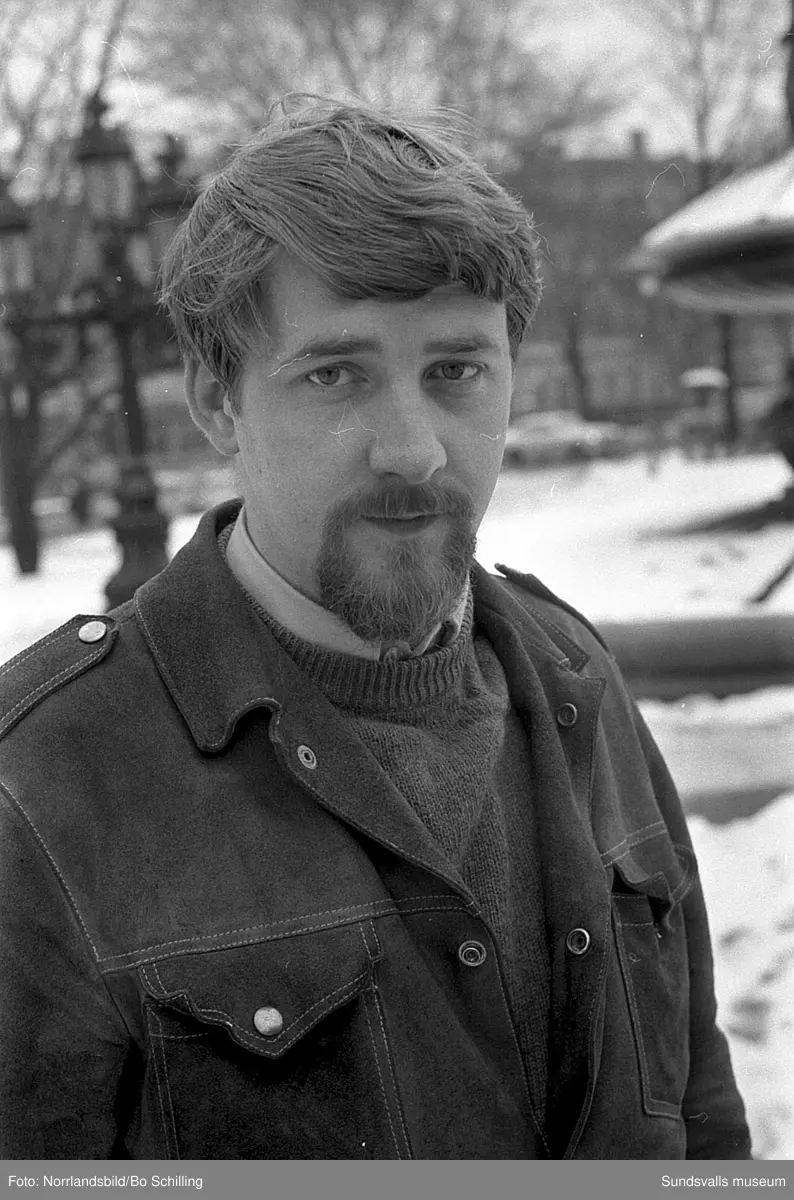 Enkät i Expressen om mordet på president Kennedy, porträttbilder. 1: Bo ...