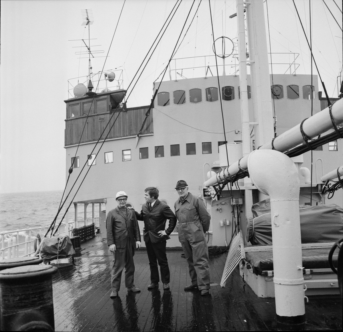 Provtur med isbrytaren Ymer (varvet runt) - Marinmuseum / DigitaltMuseum