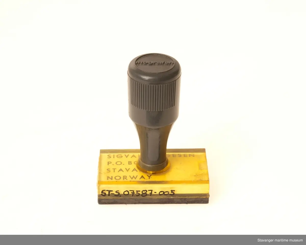 Stempel - Stavanger maritime museum / DigitaltMuseum