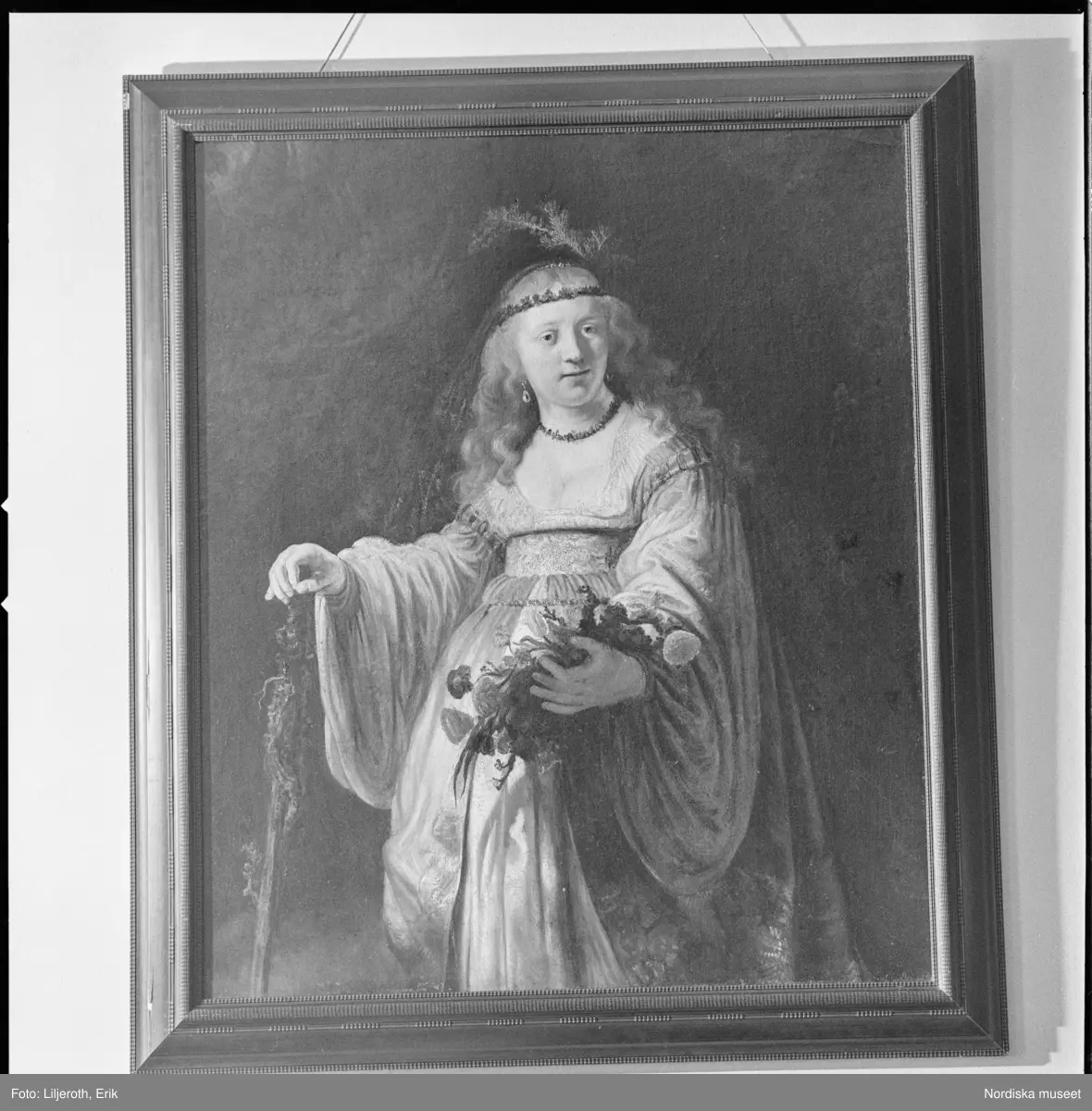 Ericsbergs slott, interiör, Stora Malms socken, Södermanland ...