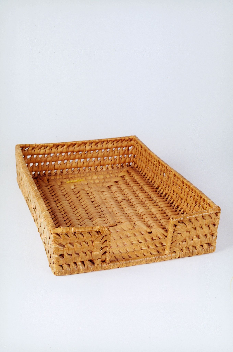 Postmuseet, gjenstander, kurv, brevkurv til oppbevaring av brev og ...