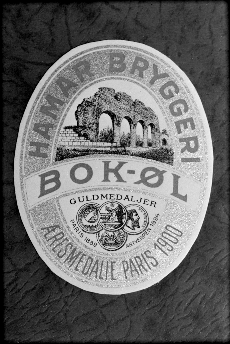 HAMAR BRYGGERI, SOLO, ØL, ETIKETTER, - Anno Domkirkeodden / DigitaltMuseum
