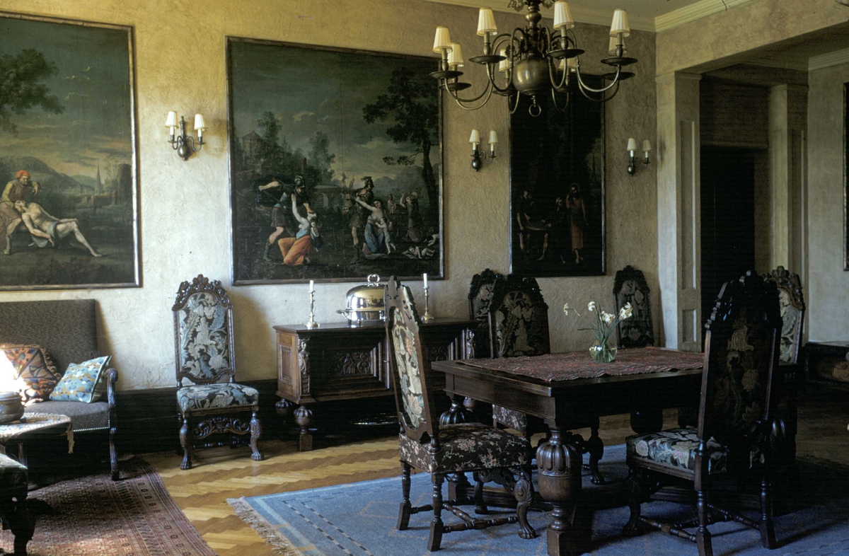 Atlungstad gård, Stange, Hedmark. Stue. - Norsk Folkemuseum ...