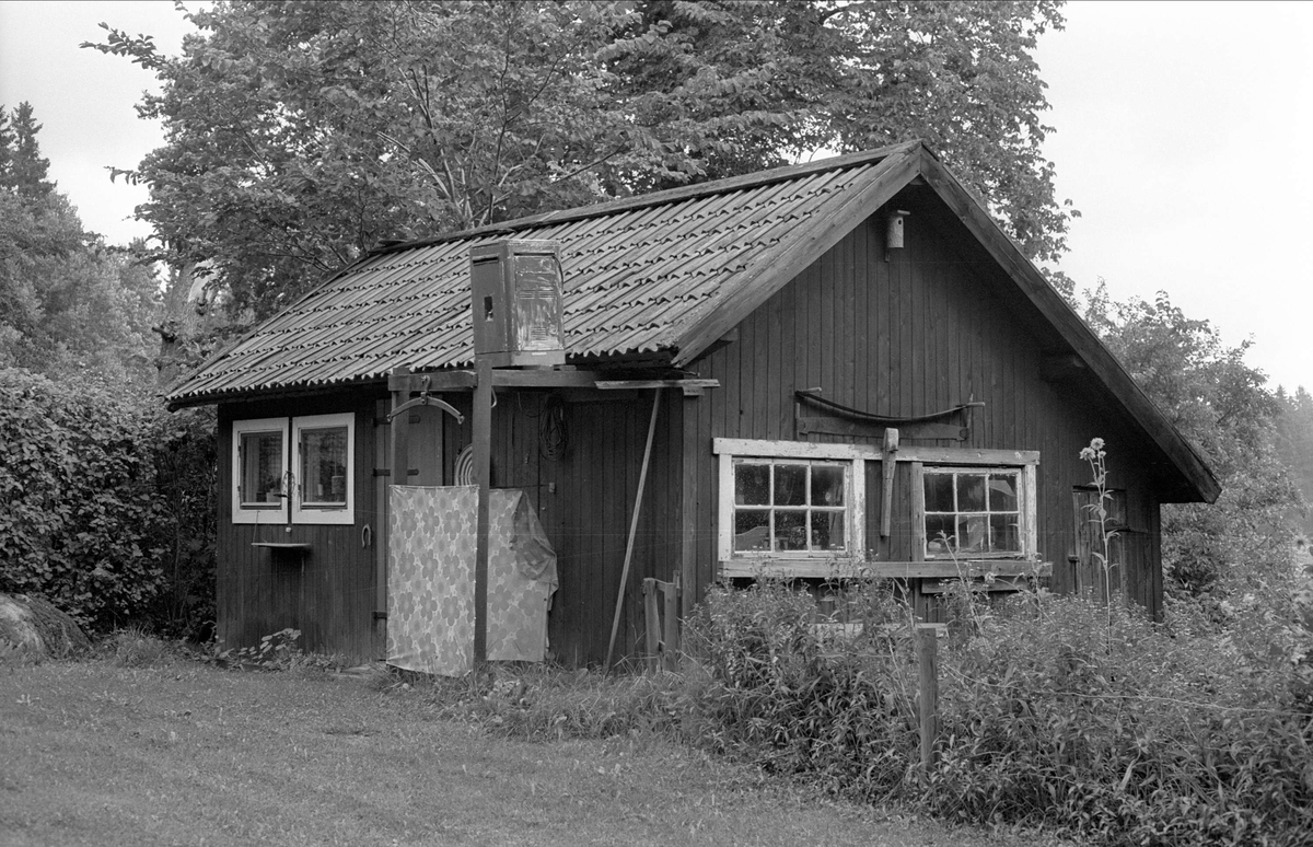 Uthus, Hummelbacken, Henriksberg, Rasbo socken, Uppland 1982 ...