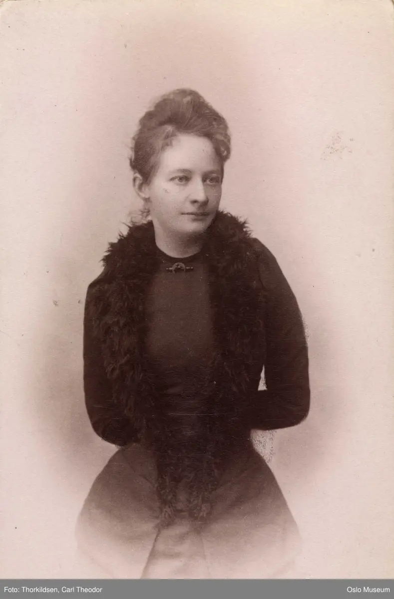 Marie Hauge. - Oslo Museum / DigitaltMuseum