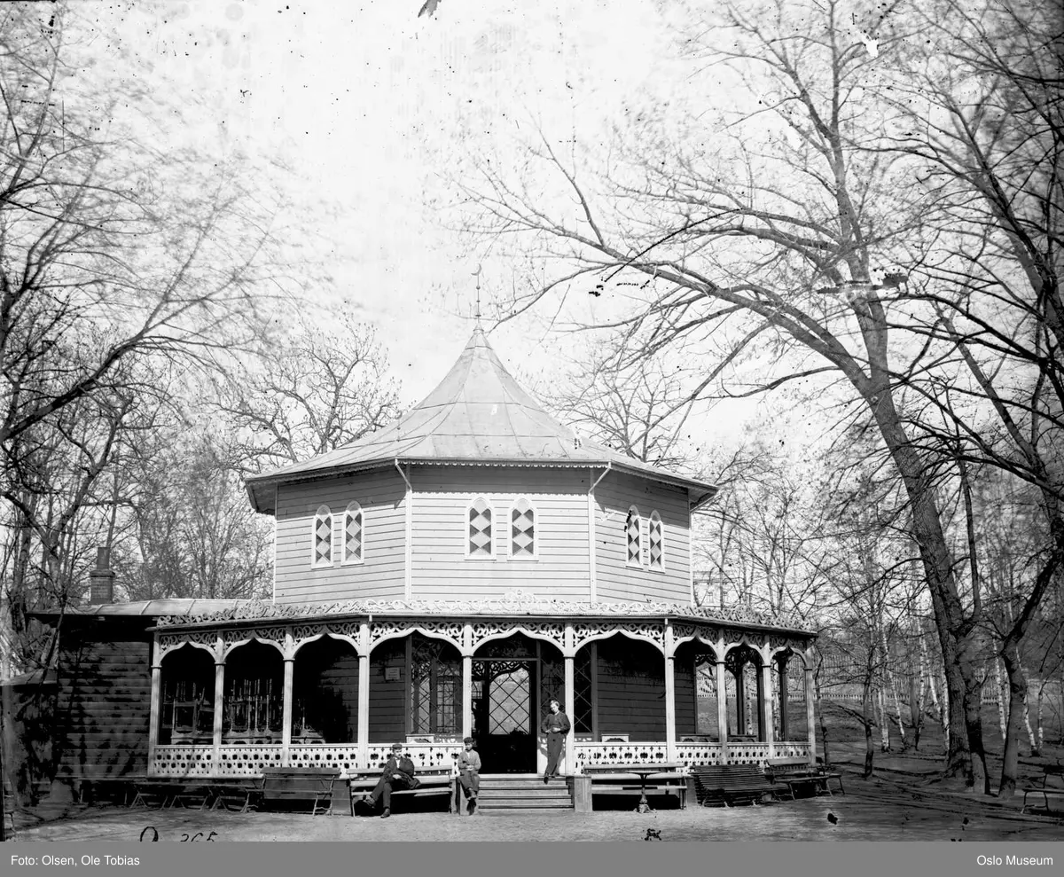 Fritzners paviljong. - Oslo Museum / DigitaltMuseum