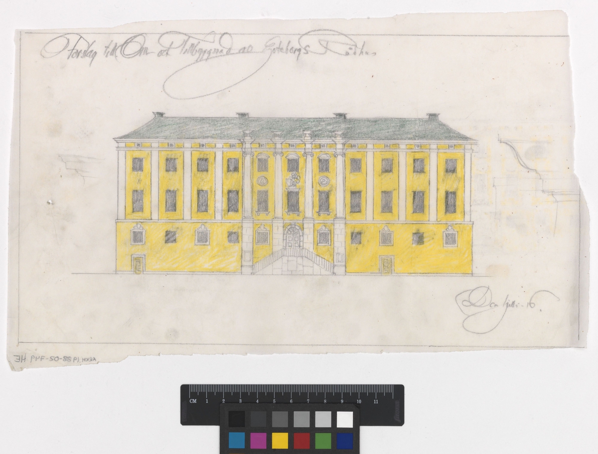 Ritning - ArkDes / DigitaltMuseum