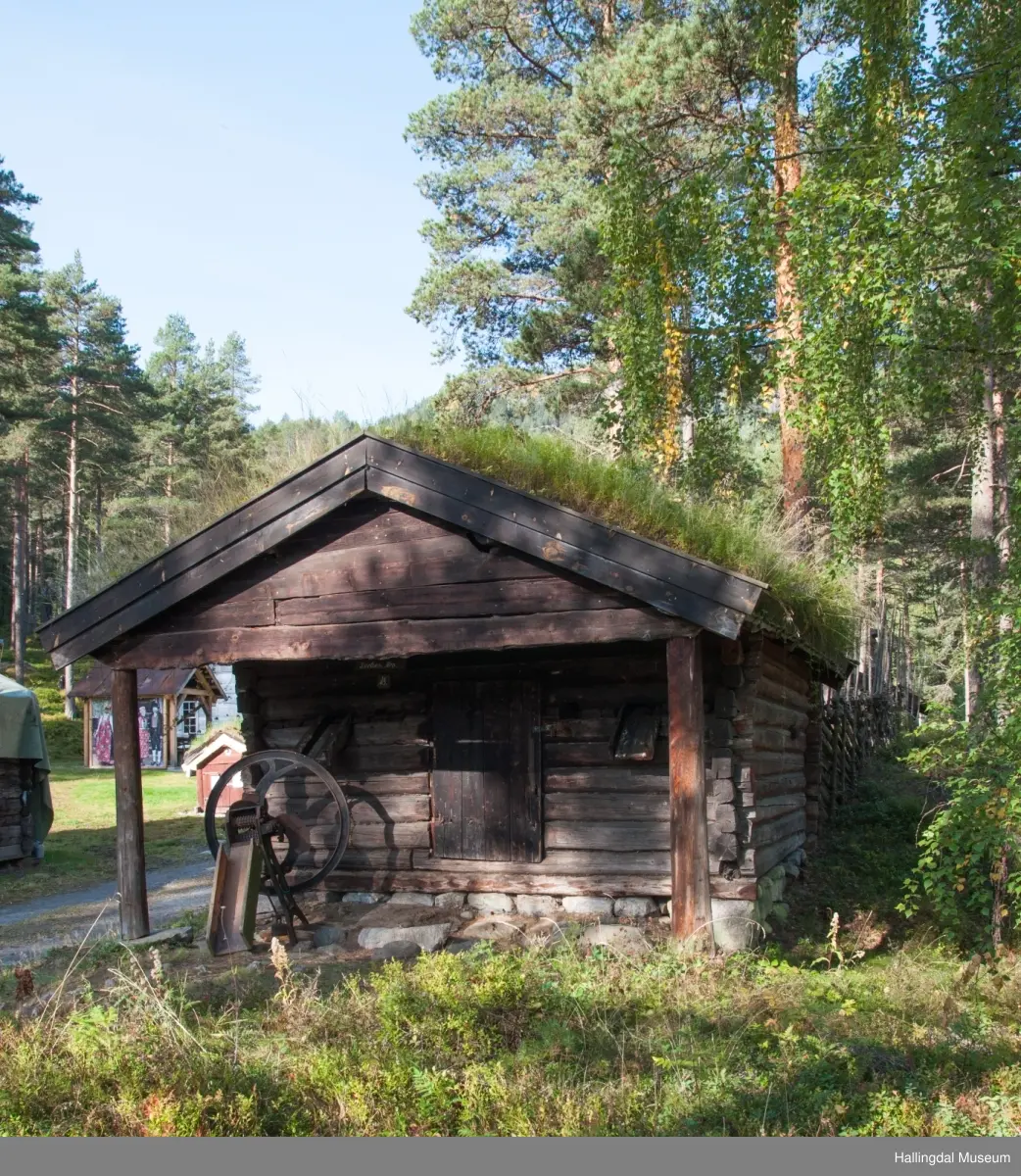 Badstue fra Børtnes i Nes - Hallingdal Museum / DigitaltMuseum