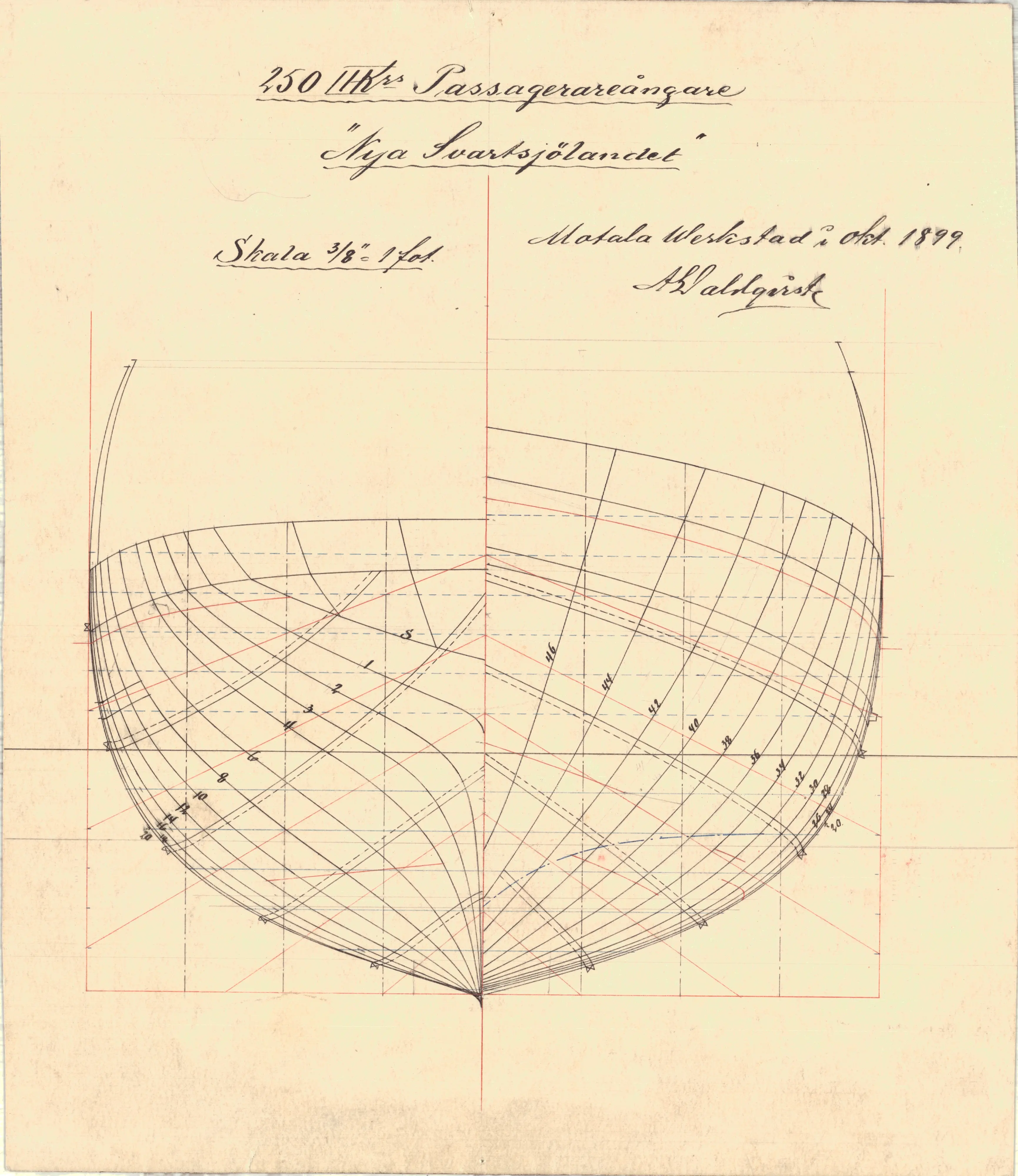 Ritning - Sjöhistoriska museet / DigitaltMuseum