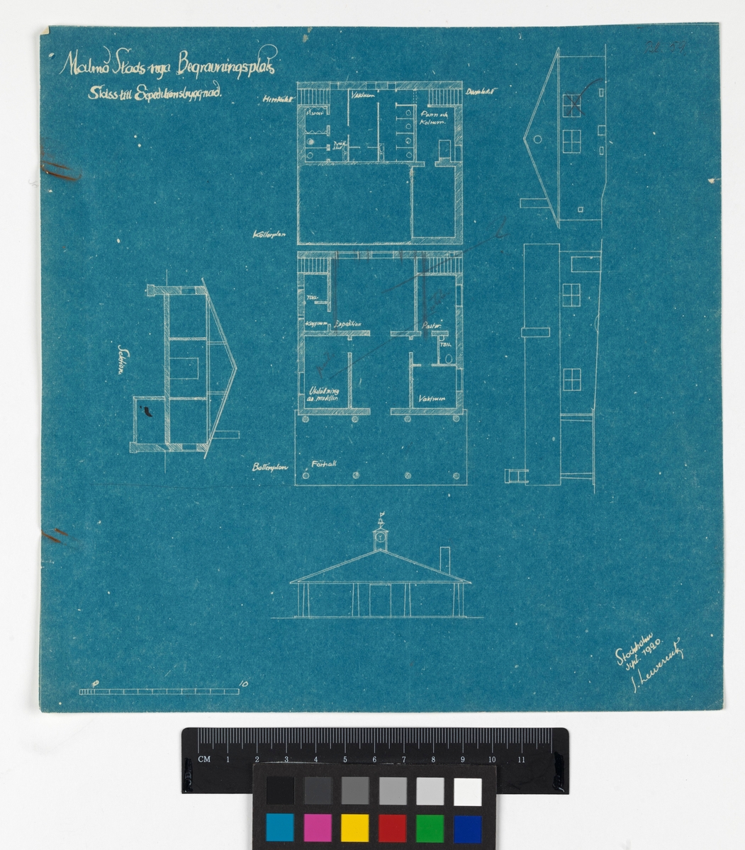 Ritning - ArkDes / DigitaltMuseum