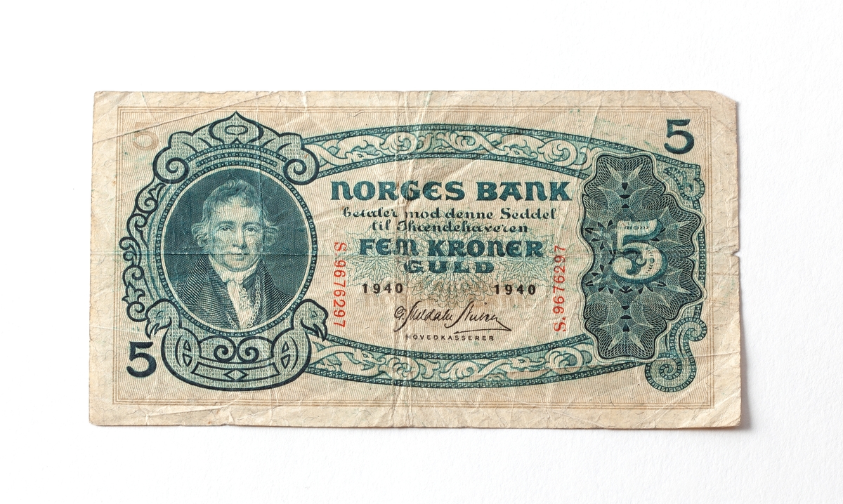 Pengeseddel - Norsk Farmasihistorisk Museum / DigitaltMuseum