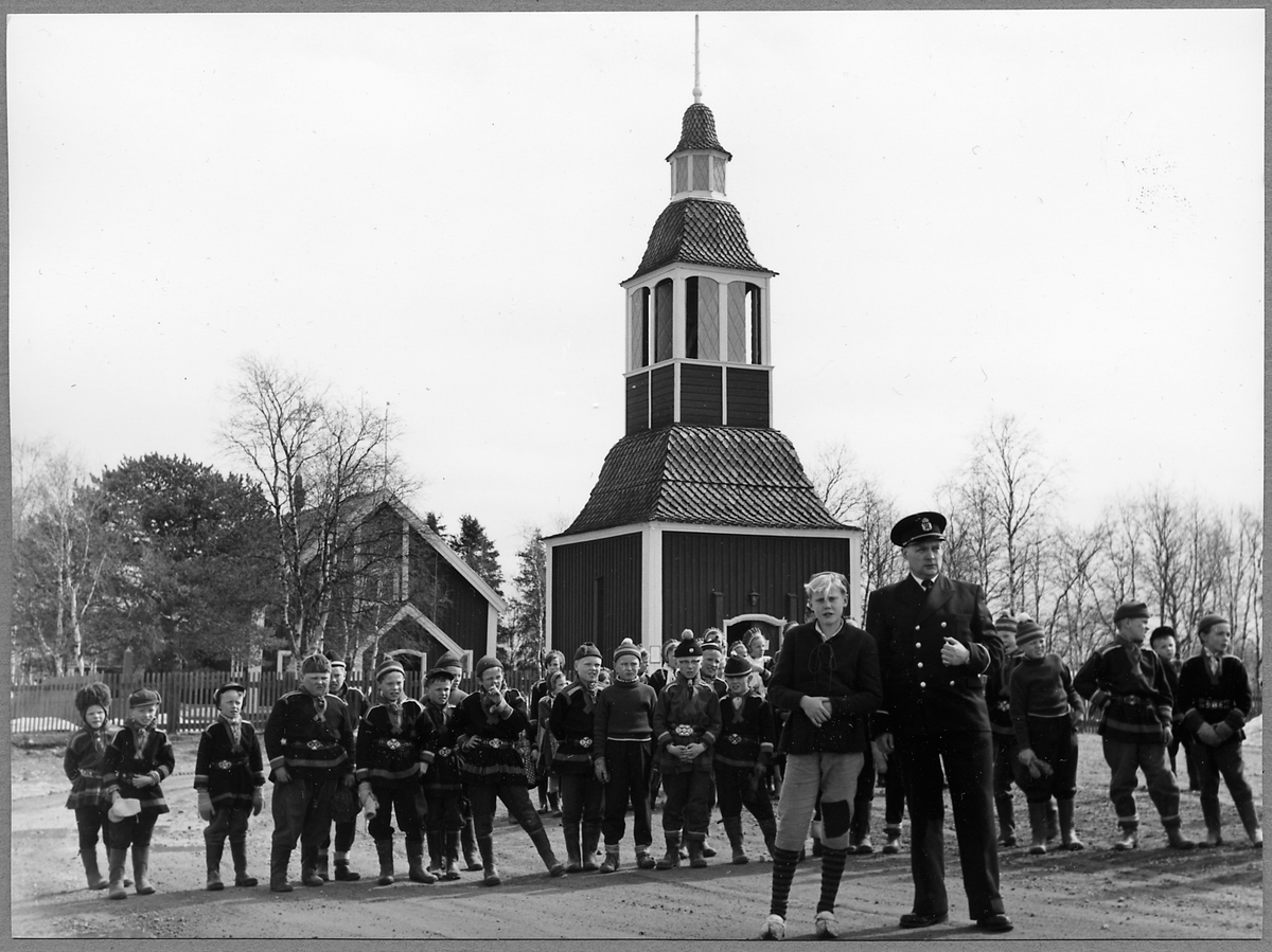 Statens Järnvägar, SJ gör reklam för Nils Holgerssonturen 1957 ...