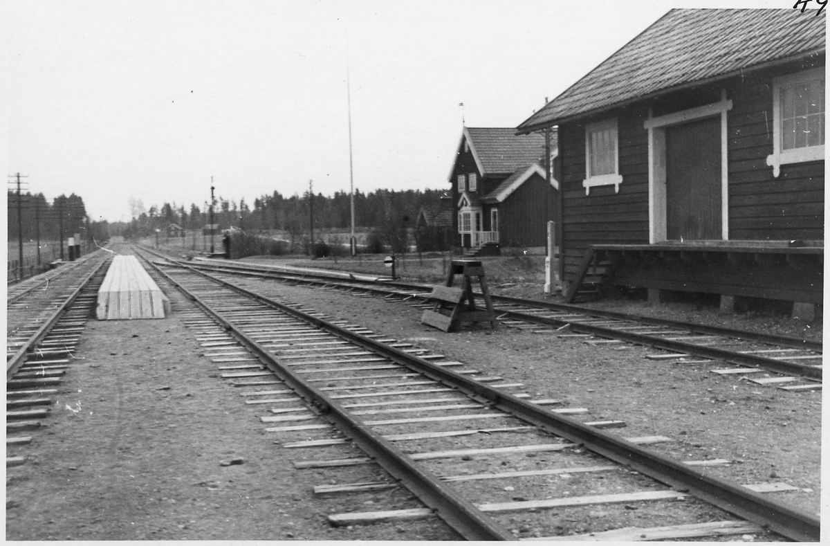Isätra station. - Järnvägsmuseet / DigitaltMuseum