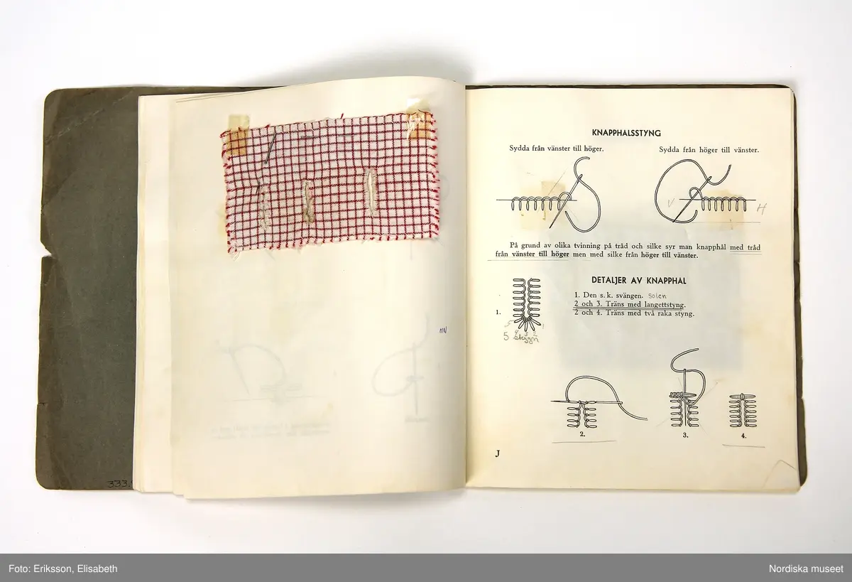 Arbetsbok - Nordiska museet / DigitaltMuseum