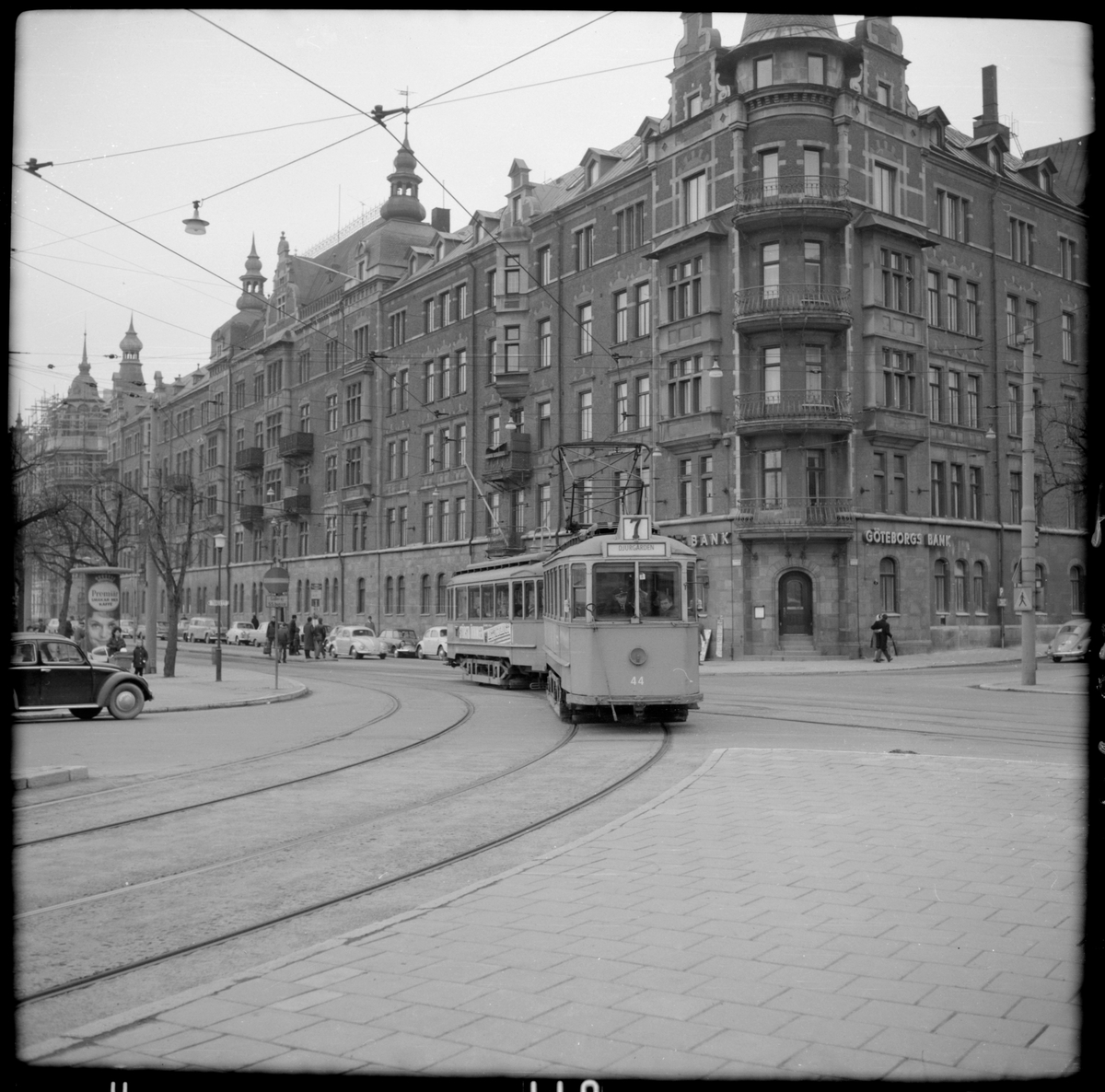 Aktiebolaget Stockholms Spårvägar, SS A4 44 "jitterbugg" linje 7 ...