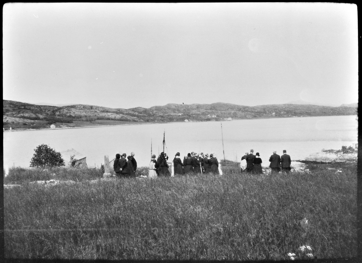 Begravelse i Ervika, Bjugn - Museet kystens arv / DigitaltMuseum