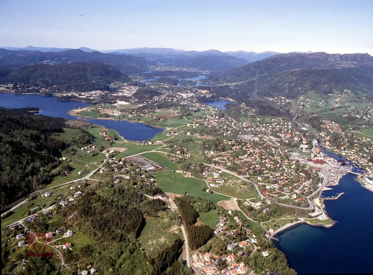 Ulven - Svegatjøn i Os kommune 1987 - Norsk vegmuseum / DigitaltMuseum