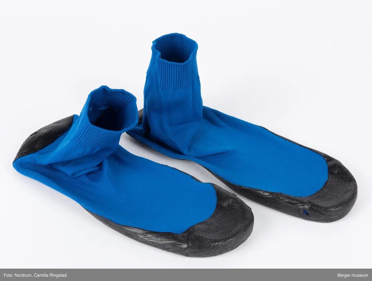 Plastsokker - Berger museum / DigitaltMuseum