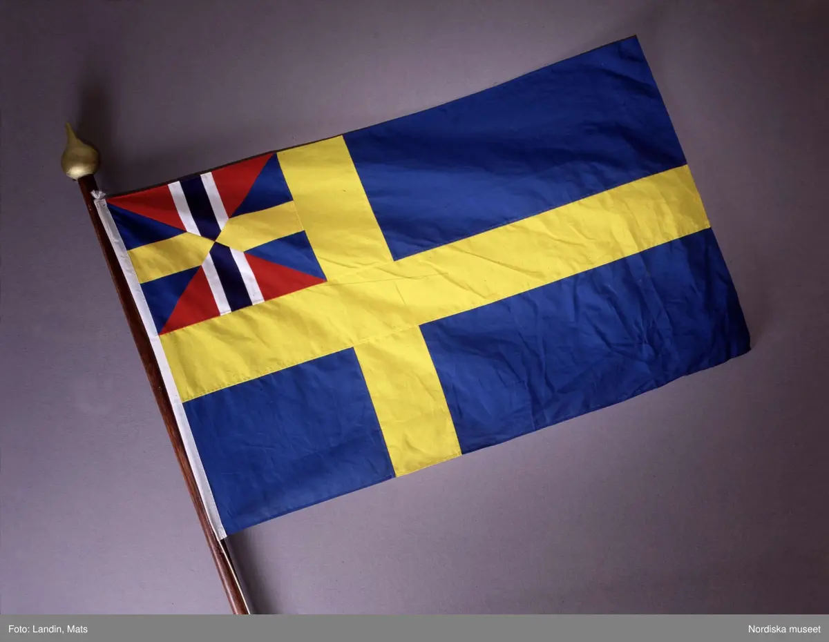 Unionsflagga. Förenade kungadömet Norge och Sverige - till ...