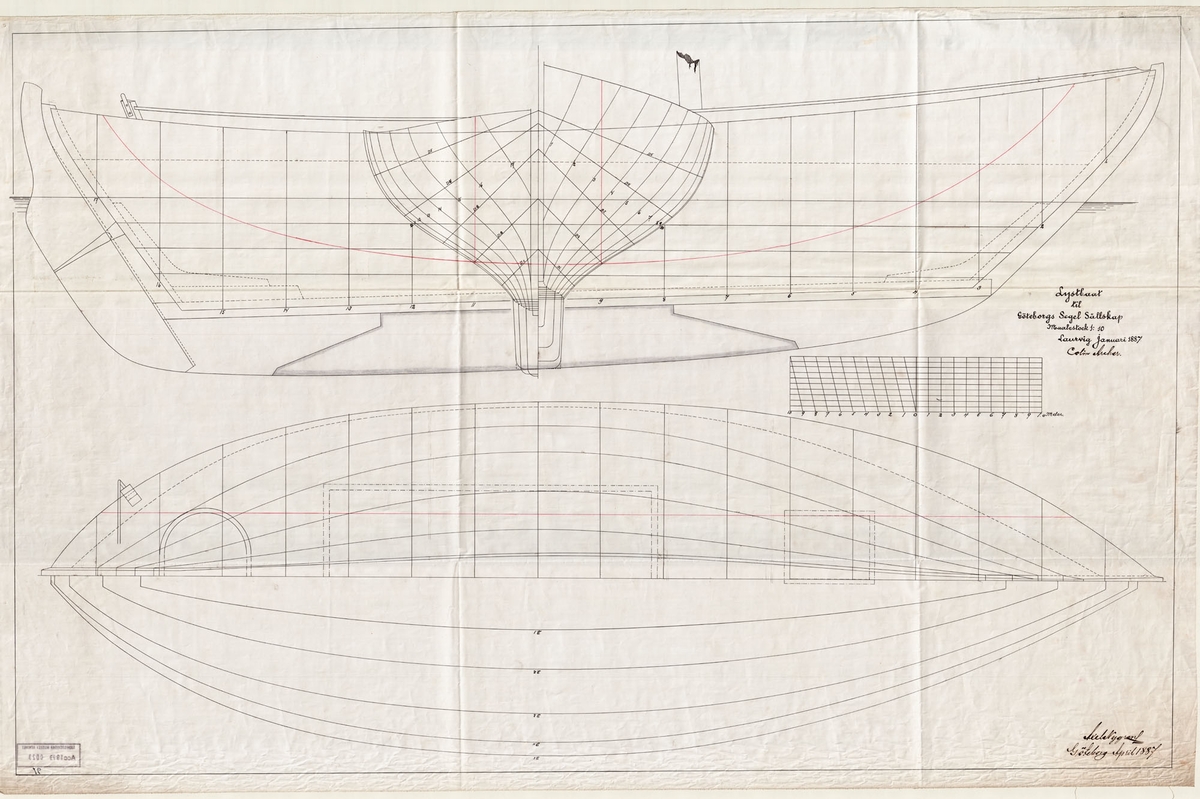 Ritning - Sjöhistoriska museet / DigitaltMuseum