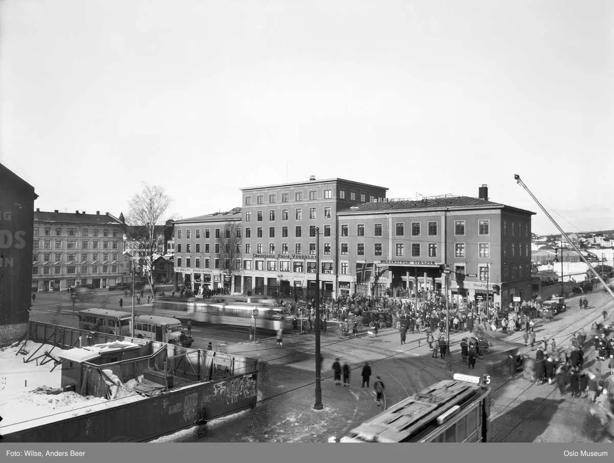 Majorstuen Station - Oslo - Oslo Museum / DigitaltMuseum