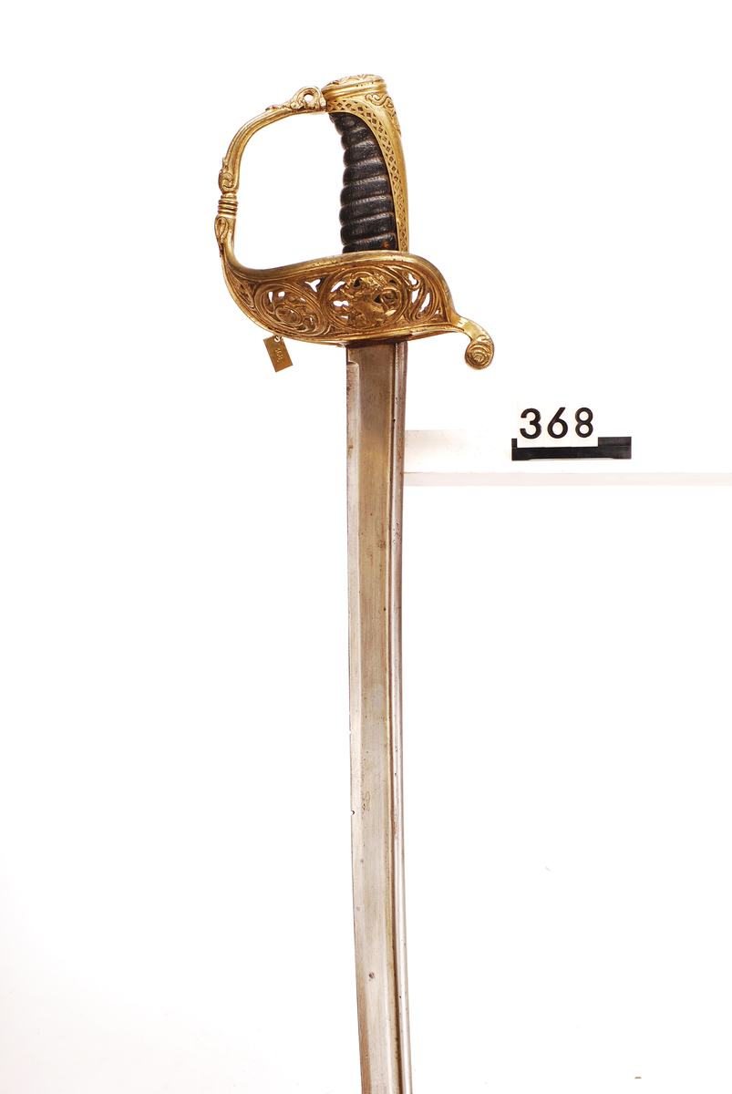 Infanterioffiserssabel M1856/66 - Forsvarets museer / DigitaltMuseum