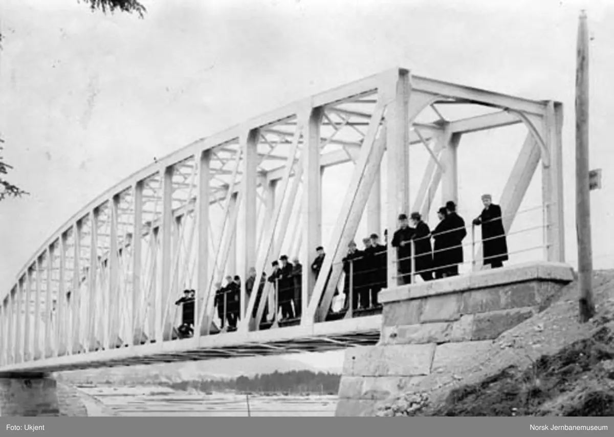 Bru over Flisa - Norsk Jernbanemuseum / DigitaltMuseum